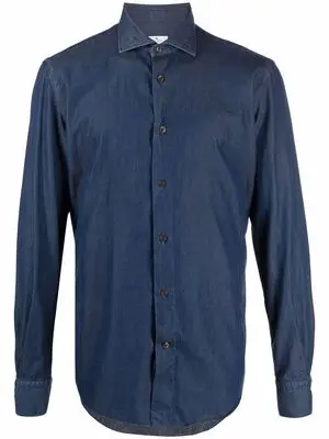 Etro Denim Cotton Shirt