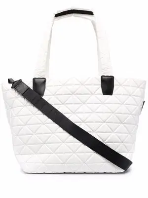 VEECOLLECTIVE Quilted Geometric Tote Bag