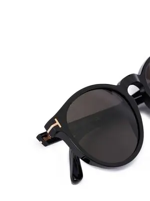 TOM FORD Round Frame Sunglasses - Black