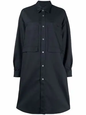 DIESEL® Joggjeans Logo-patch Shirtdress