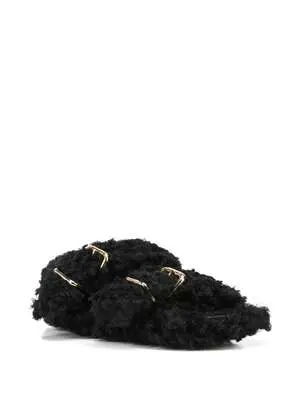 Marni Shearling Trimmed Sandals