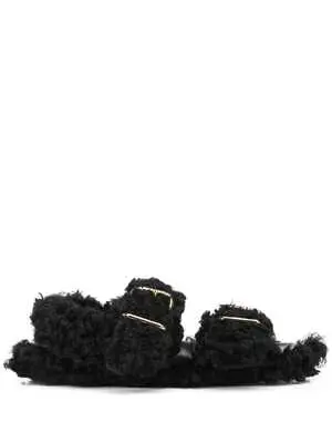 Marni Shearling Trimmed Sandals