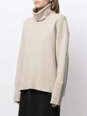 Proenza Schouler Oversized Turtleneck Jumper - Neutrals