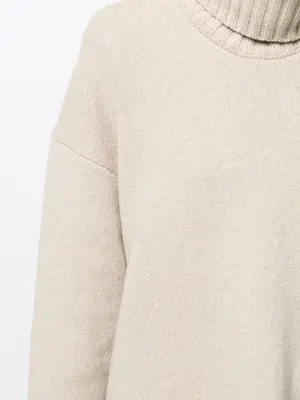 Proenza Schouler Oversized Turtleneck Jumper - Neutrals