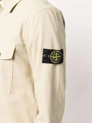 Stone Island Logo-patch Shirt Jacket