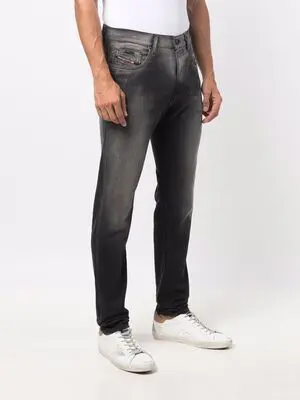 DIESEL® D-strukt Slim-fit Jeans - Black