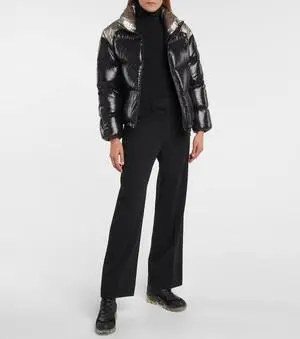 Moncler Cuscute High-neck Down Jacket