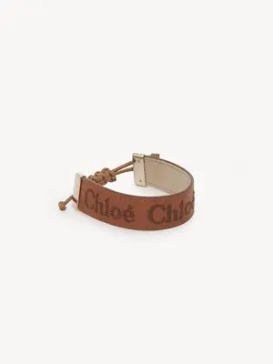 Chloé Woody Fabric Bracelet