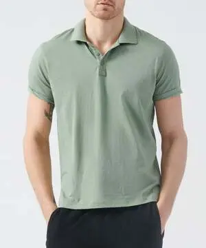 ATM Anthony Thomas Melillo Men's Classic Jersey Polo T-shirt Cotton Crocodile