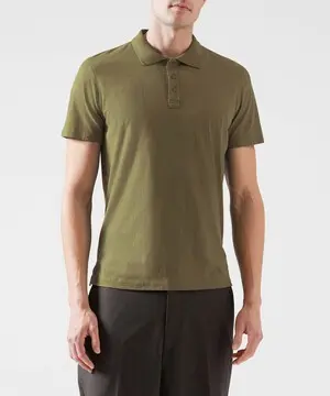ATM Anthony Thomas Melillo Men's Classic Jersey Polo T-shirt Cotton Seaweed