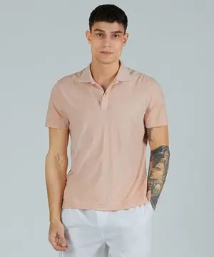 ATM Anthony Thomas Melillo Men's Classic Jersey Polo T-shirt Cotton Shell