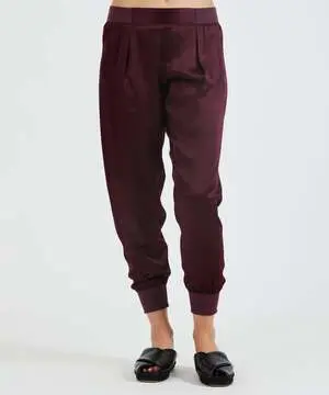 ATM Anthony Thomas Melillo Silk Joggers Port
