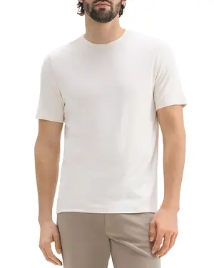 Theory Essential Tee In Modal Jersey Eggshell