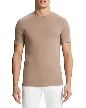 Theory Essential Tee In Modal Jersey Elk