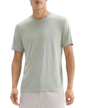 Theory Essential Tee In Modal Jersey Greenstone