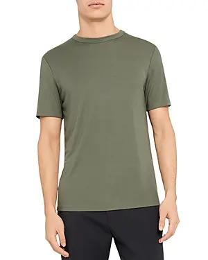 Theory Essential Tee In Modal Jersey Hunt