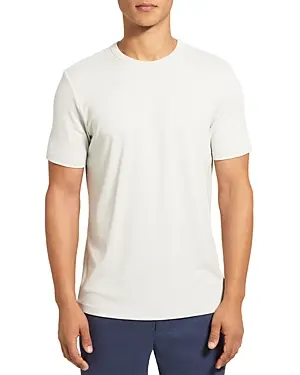 Theory Essential Tee In Modal Jersey Light Stratus