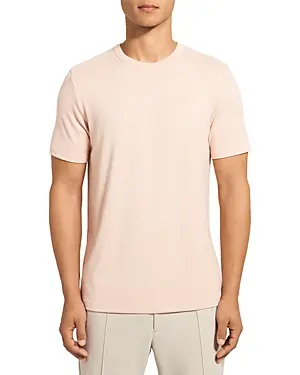 Theory Essential Tee In Modal Jersey Rose Dust