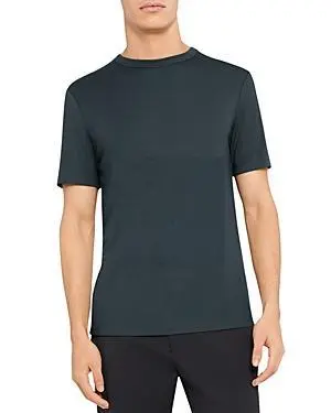 Theory Essential Tee In Modal Jersey Seamoss
