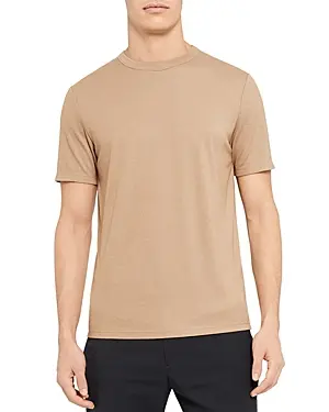 Theory Essential Tee In Modal Jersey Sepia Multi