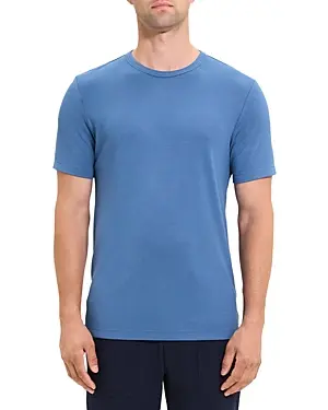 Theory Essential Tee In Modal Jersey Stellar