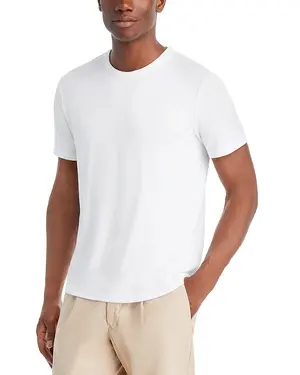Theory Essential Tee In Modal Jersey White
