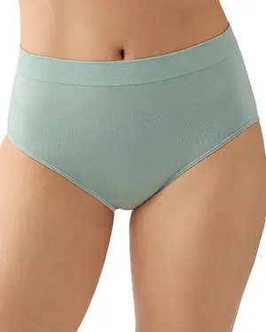 Wacoal B. Smooth Seamless Briefs Iceberg Green
