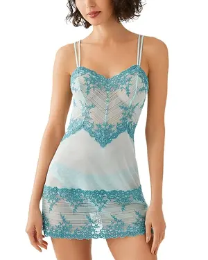 Wacoal Embrace Lace Chemise Eggshell/brittany Blue