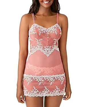 Wacoal Embrace Lace Chemise Faded Rose/white Sand