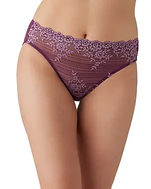 Wacoal Embrace Lace High-cut Briefs Ital Pl/va