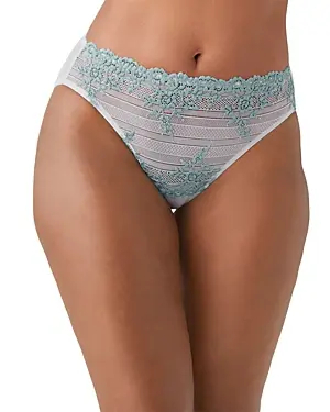 Wacoal Embrace Lace High-cut Briefs Micro Chip/tourmaline