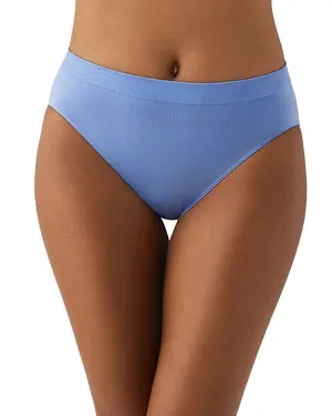 Wacoal B. Smooth Seamless High-cut Briefs Blue Hydrangea
