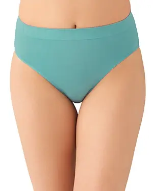 Wacoal B. Smooth Seamless High-cut Briefs Bristol Blue