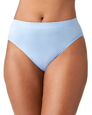 Wacoal B. Smooth Seamless High-cut Briefs Chambray Blue