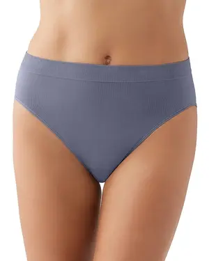 Wacoal B. Smooth Seamless High-cut Briefs Flint Stone