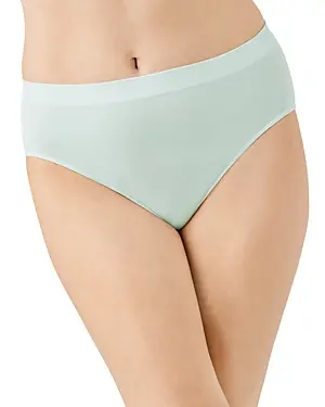 Wacoal B. Smooth Seamless High-cut Briefs Hushed Green