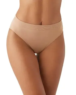 Wacoal B. Smooth Seamless High-cut Briefs Praline
