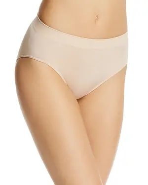 Wacoal B. Smooth Seamless High-cut Briefs - Sand