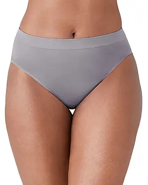 Wacoal B. Smooth Seamless High-cut Briefs Silver Sconce