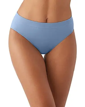 Wacoal B. Smooth Seamless High-cut Briefs Windward Blue