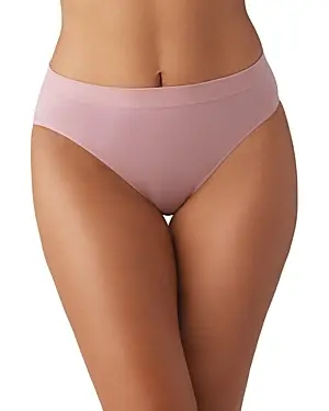 Wacoal B. Smooth Seamless High-cut Briefs Zephyr Pink