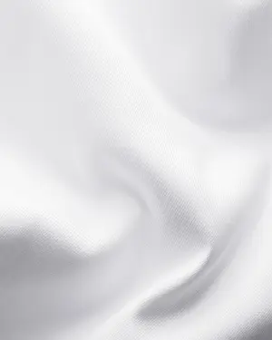 Eton Contemporary Fit Twill Dress Shirt - White