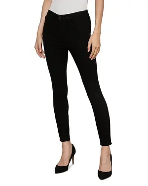 L'Agence Margot High-rise Skinny Jeans - Noir