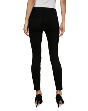 L'Agence Margot High-rise Skinny Jeans - Noir