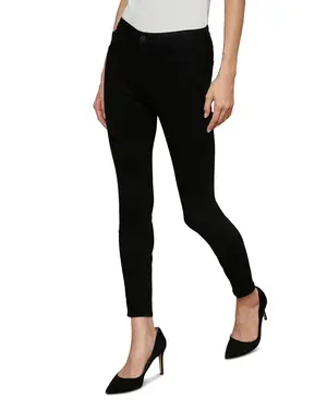 L'Agence Margot High-rise Skinny Jeans - Noir