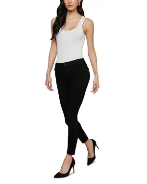 L'Agence Margot High-rise Skinny Jeans - Noir