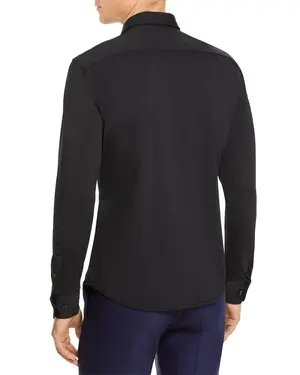 BOSS Robbie Regular Fit Shirt - Black