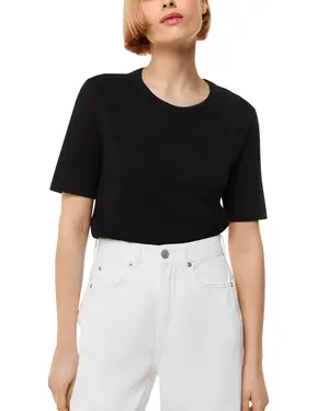 Whistles Organic High-waist Barrel Leg Jeans - White