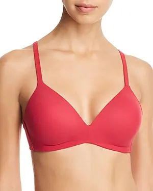 Wacoal How Perfect Contour Wireless Bra Cerise