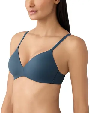 Wacoal How Perfect Contour Wireless Bra - Dark Slate